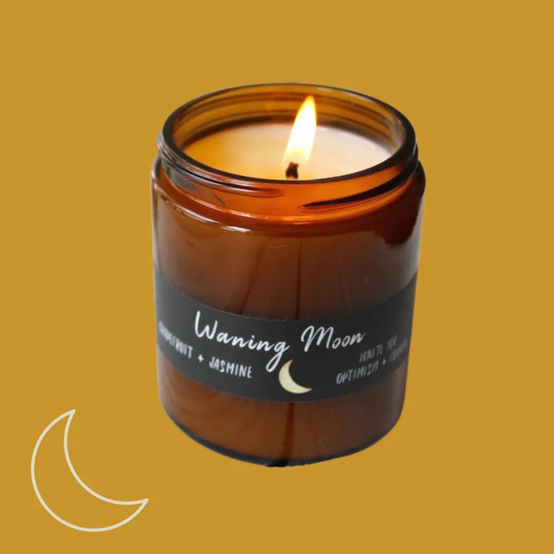Waning Moon Soy Candle - 8oz | Moody's Gifts