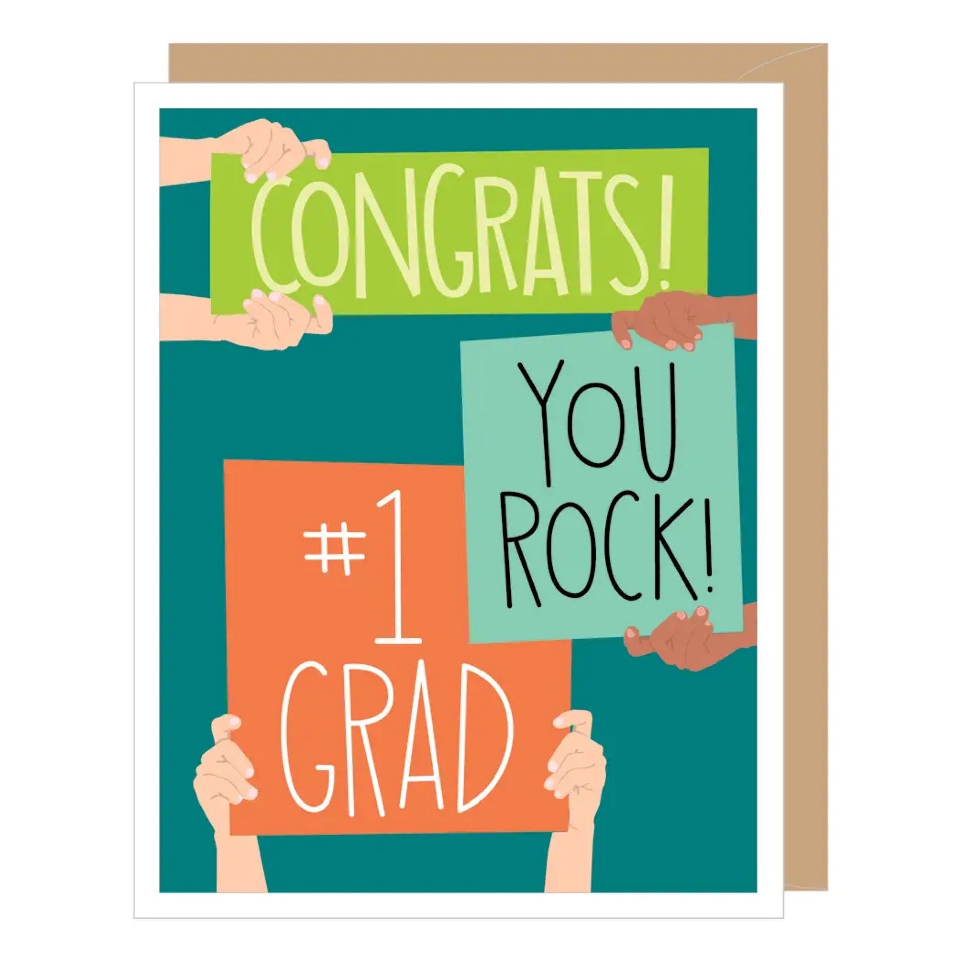 Congrats! You Rock! Graduation Card | Moody's Gifts